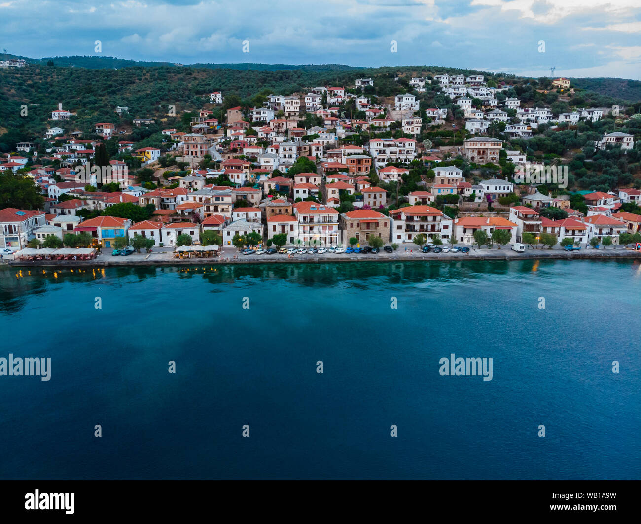 Aerial view of afissos hi-res stock photography and images - Alamy