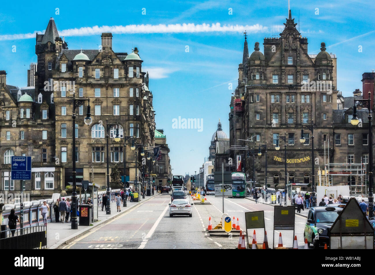 Scotland city view hi-res stock photography and images - Alamy