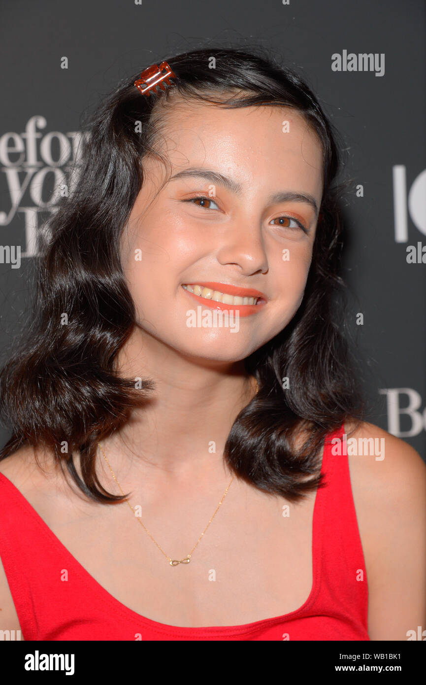NEW YORK, NY - AUGUST 22: Actress Oona Yaffe attends the "Before You ...