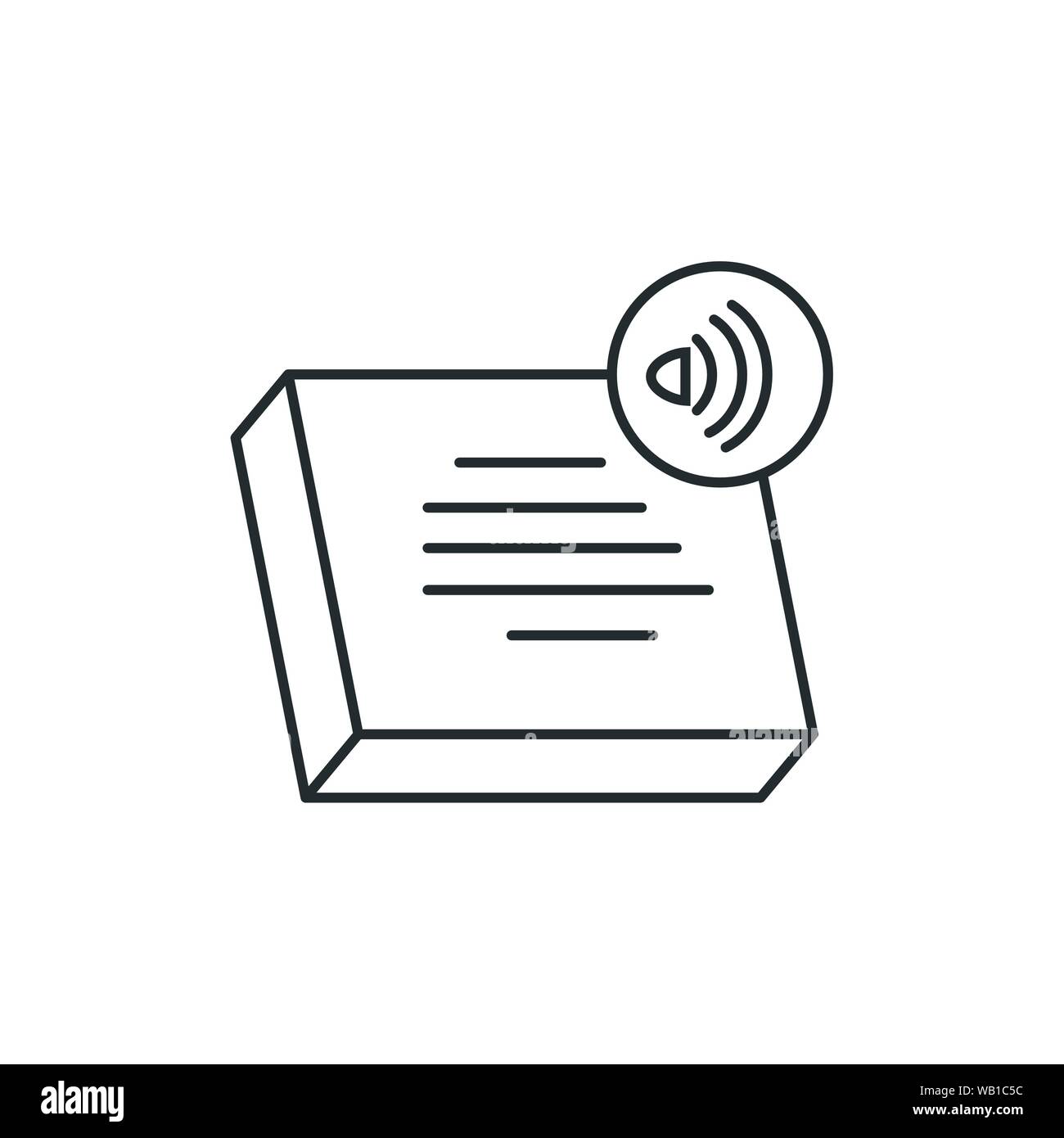 documents paper with wifi signal vector illustration design Stock ...