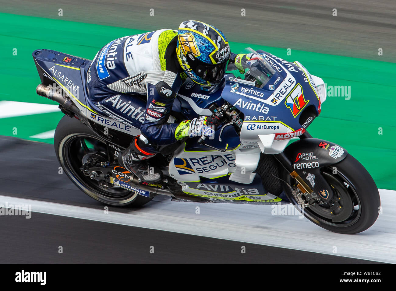 Silverstone, UK . 23rd Aug, 2019. MotoGP GoPro British Grand Prix ...