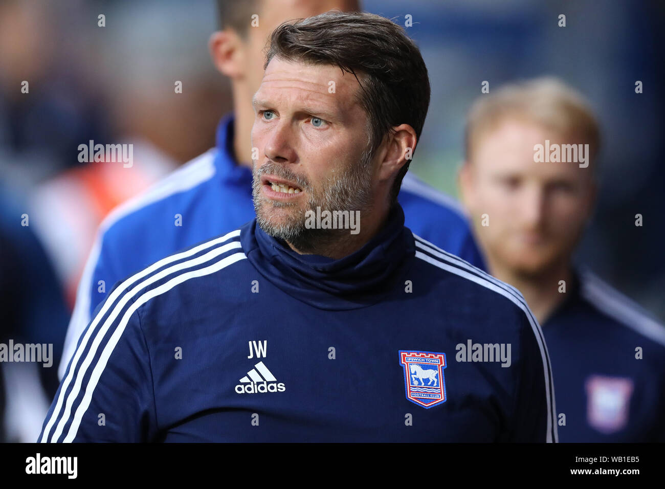Ipswich Town goal-keeping coach, Jimmy Walker - Ipswich Town v AFC ...