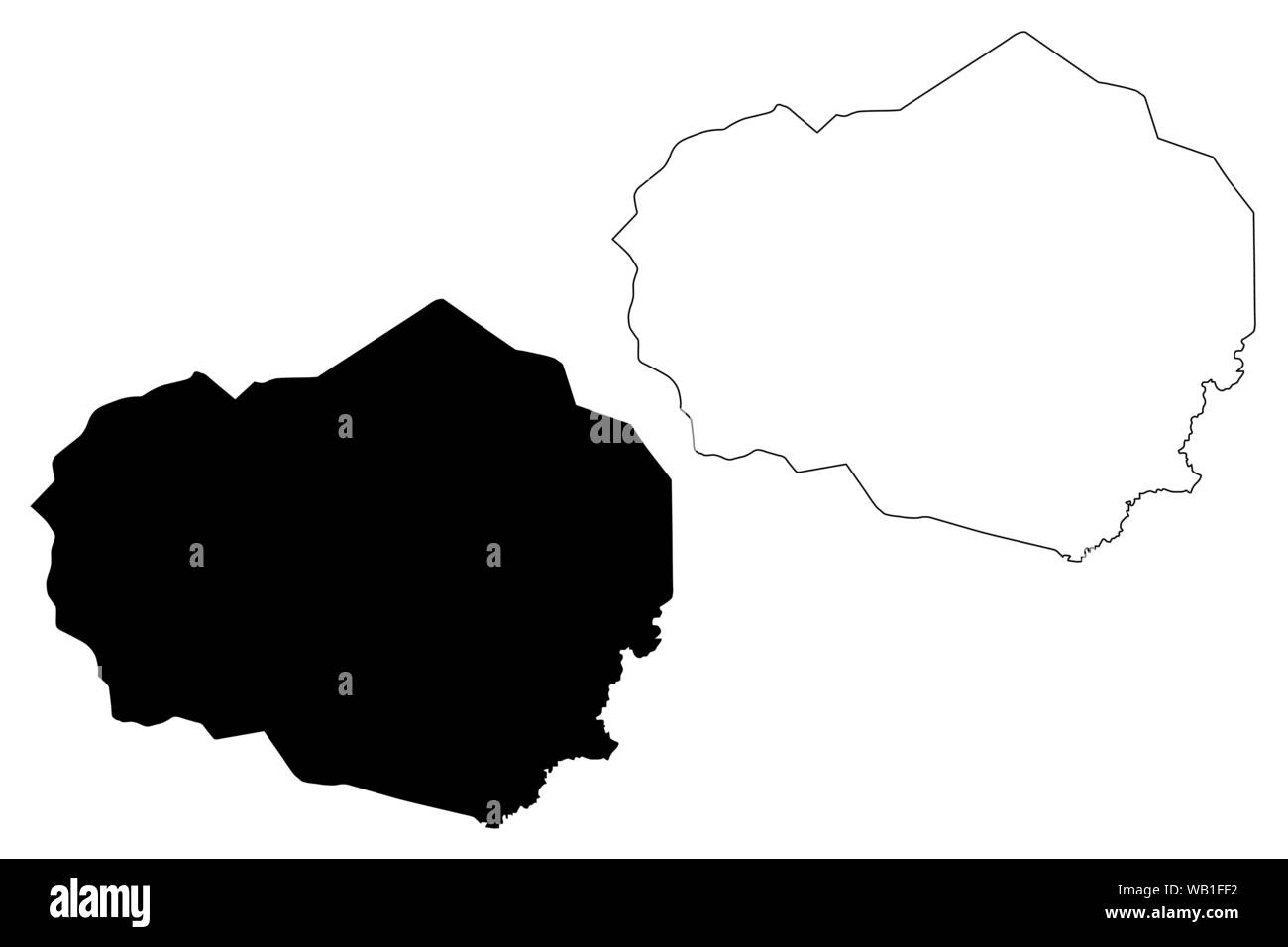 Olancho Department (Republic of Honduras, Departments of Honduras) map ...