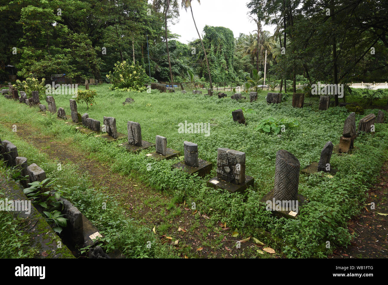 Baroque architecture relics near the Church and Convent of St. Francis ...