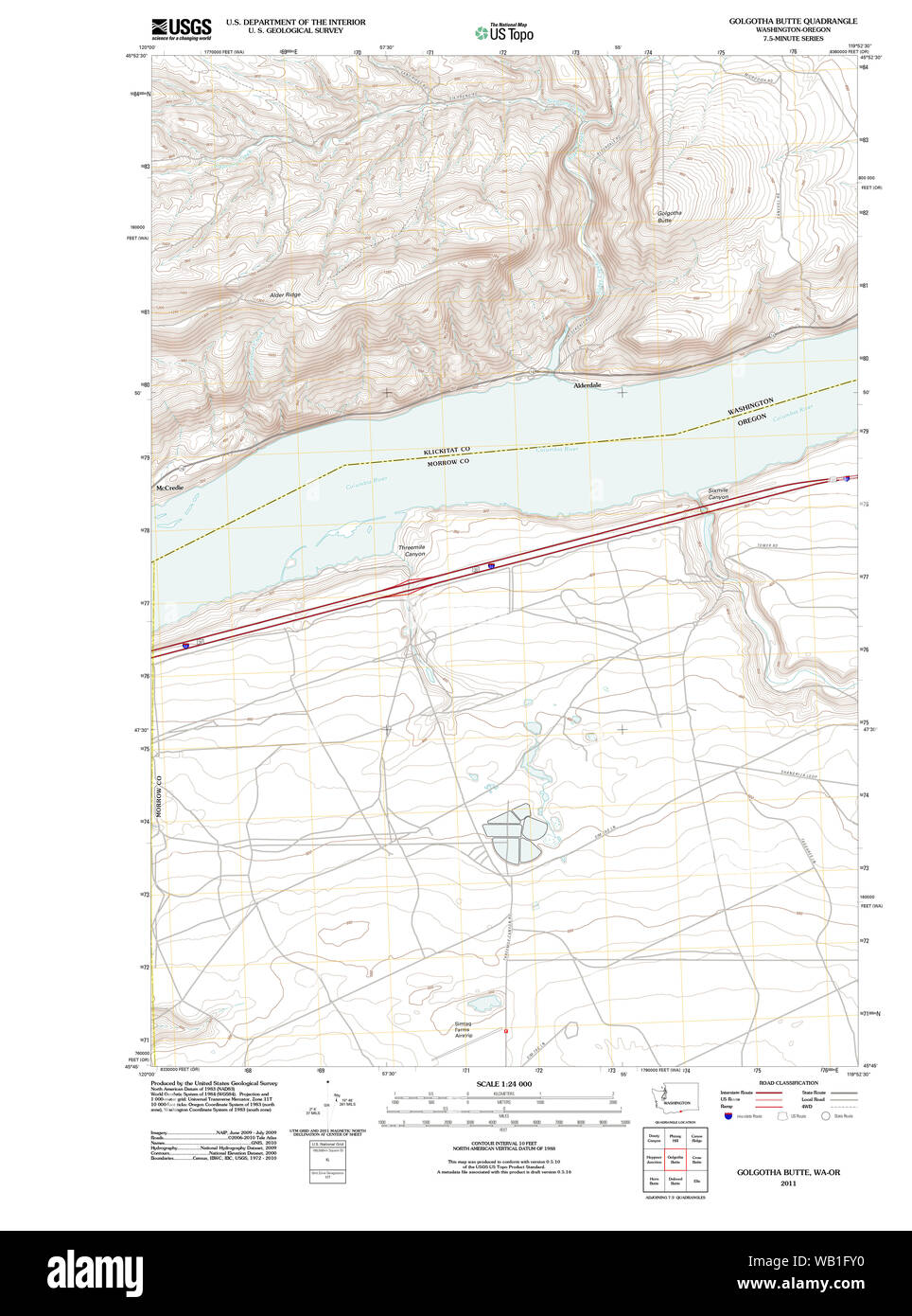 Golgotha butte hi-res stock photography and images - Alamy