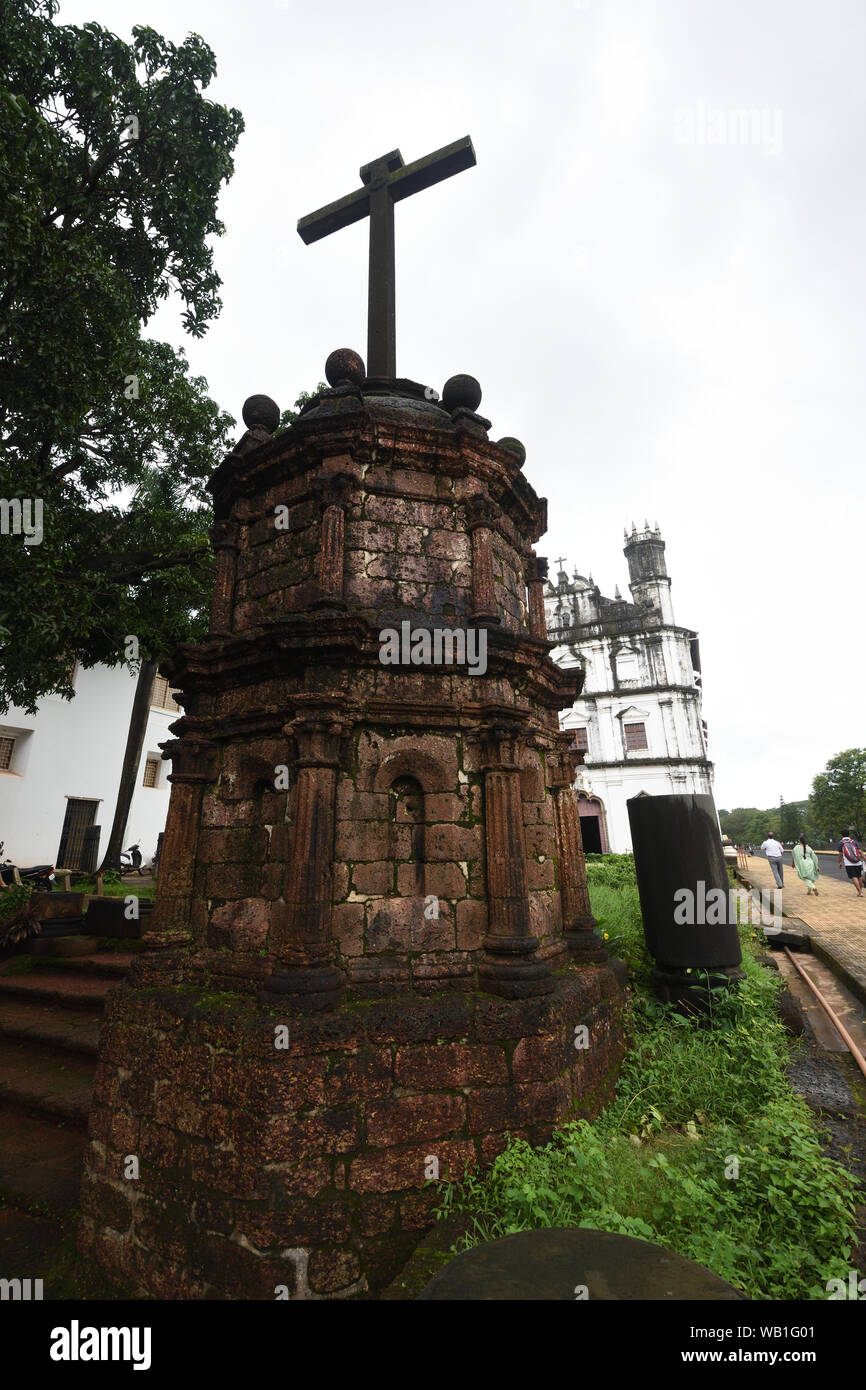Christian Latin Cross near the Church and Convent of St. Francis of ...