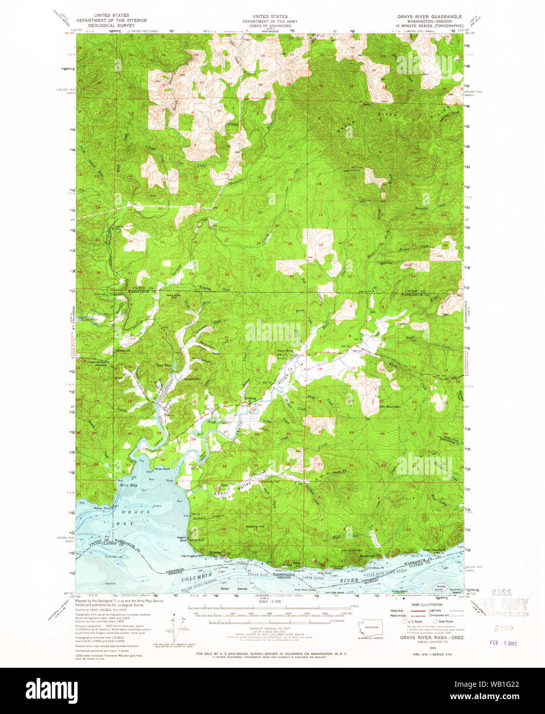 Map of grays river hi-res stock photography and images - Alamy