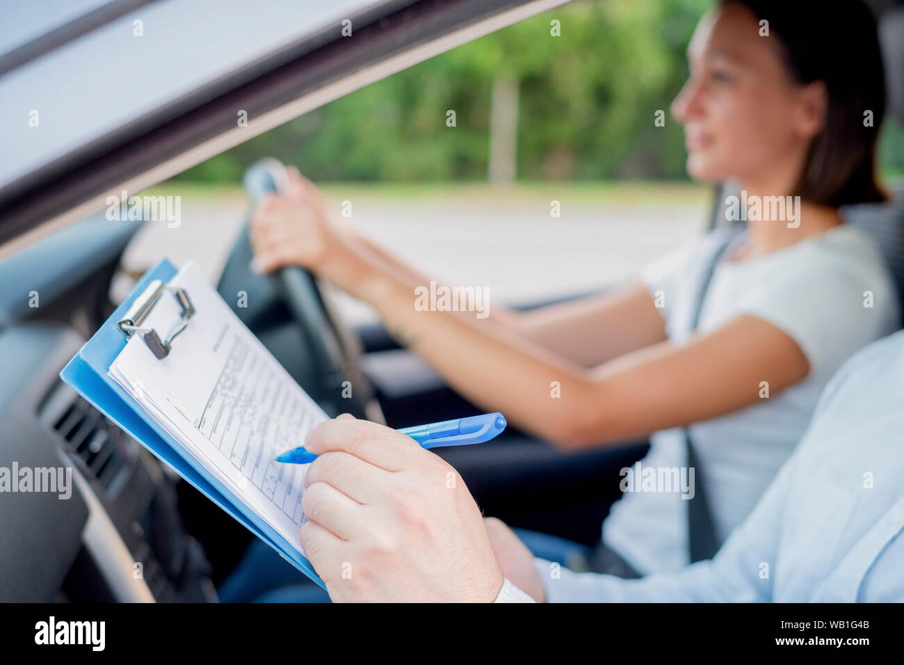 Driving test hi-res stock photography and images - Alamy