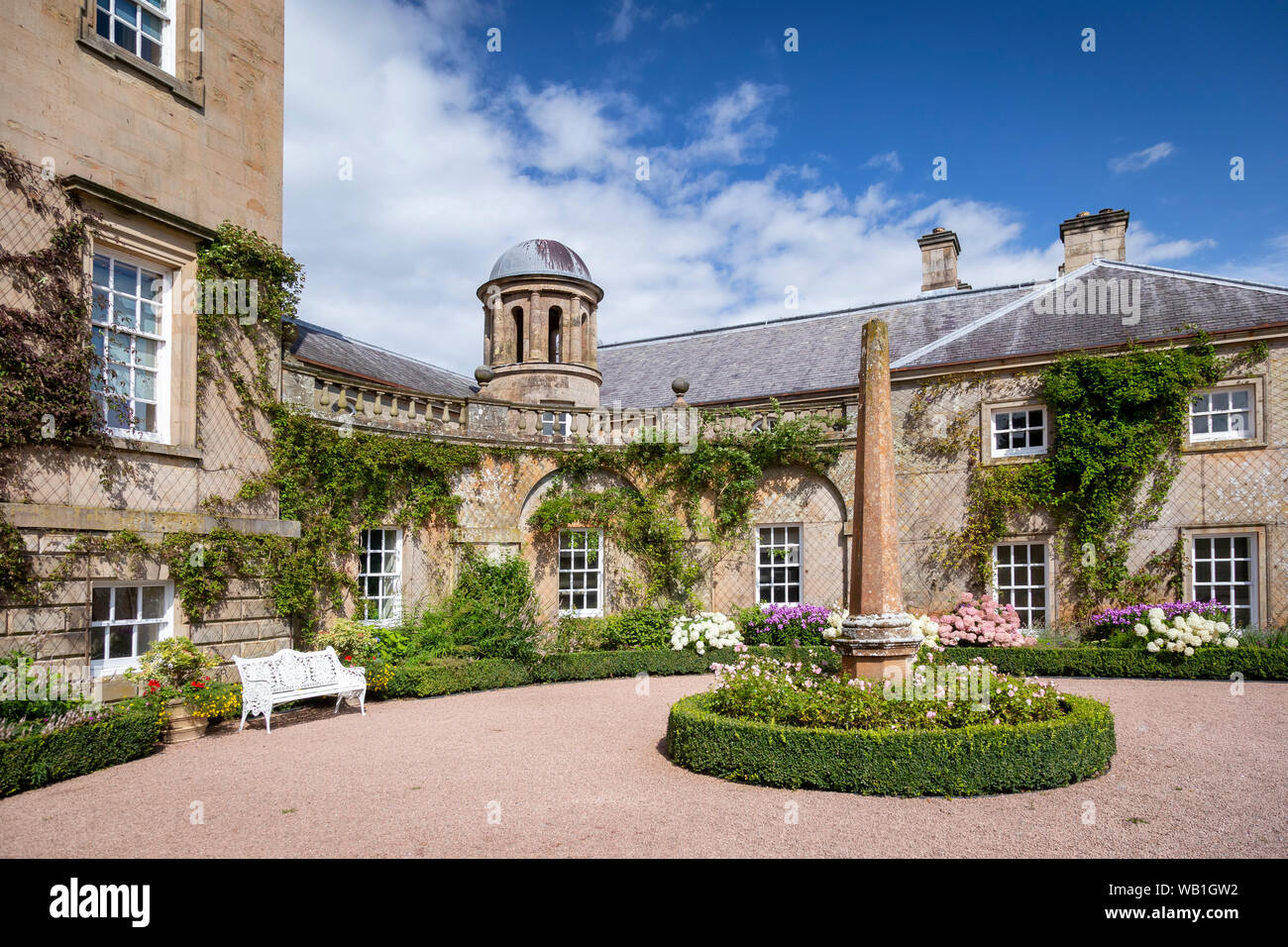 country house at boswell estate in auchinleck Stock Photo - Alamy