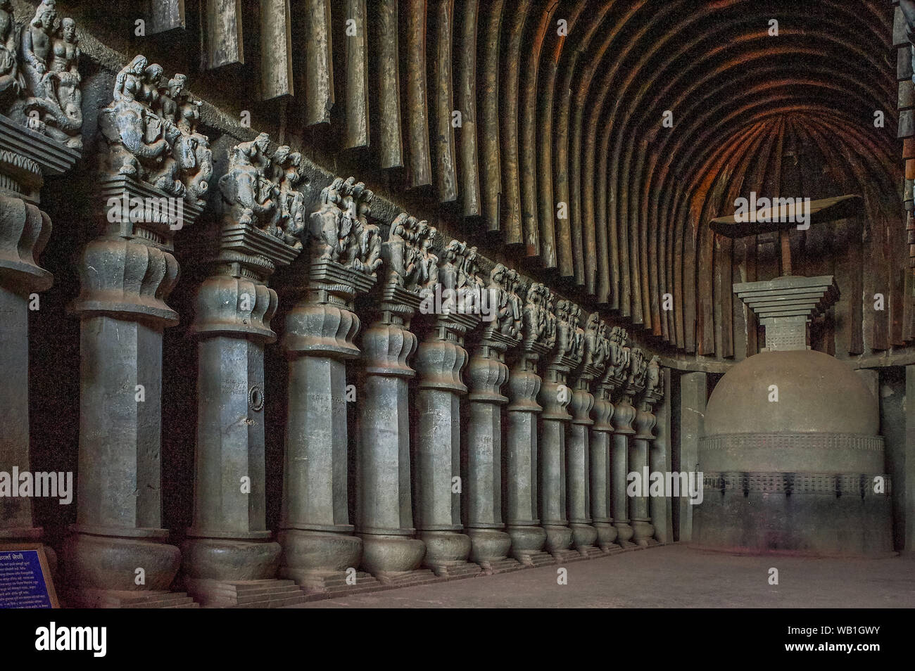 Karla caves hi-res stock photography and images - Alamy