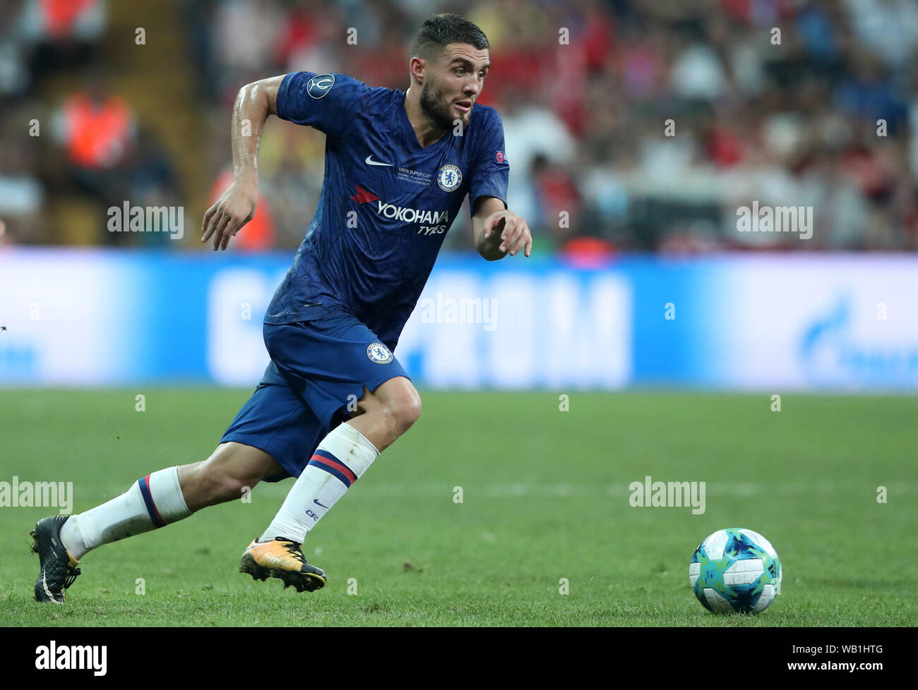 Chelsea's Mateo Kovacic during the UEFA Super Cup Final at Besiktas ...