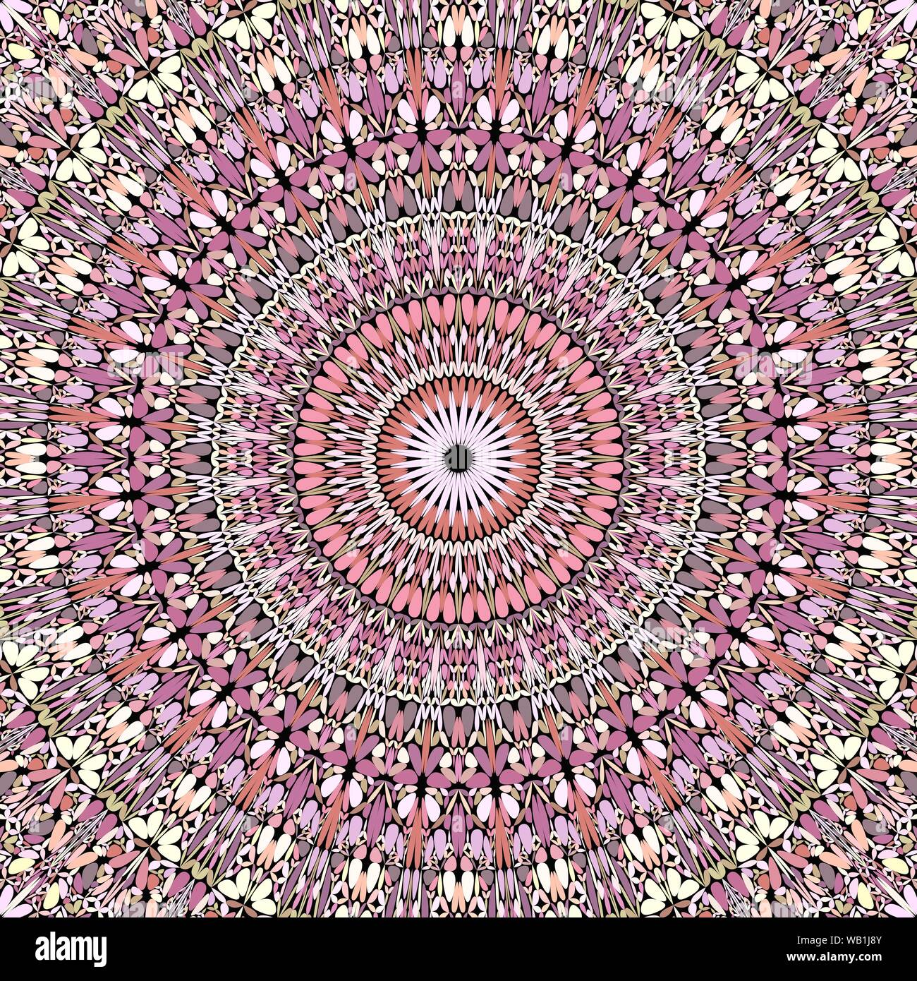 Pink flower mandala hi-res stock photography and images - Alamy