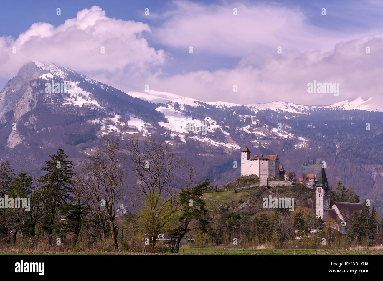 Balzers castle hi-res stock photography and images - Alamy