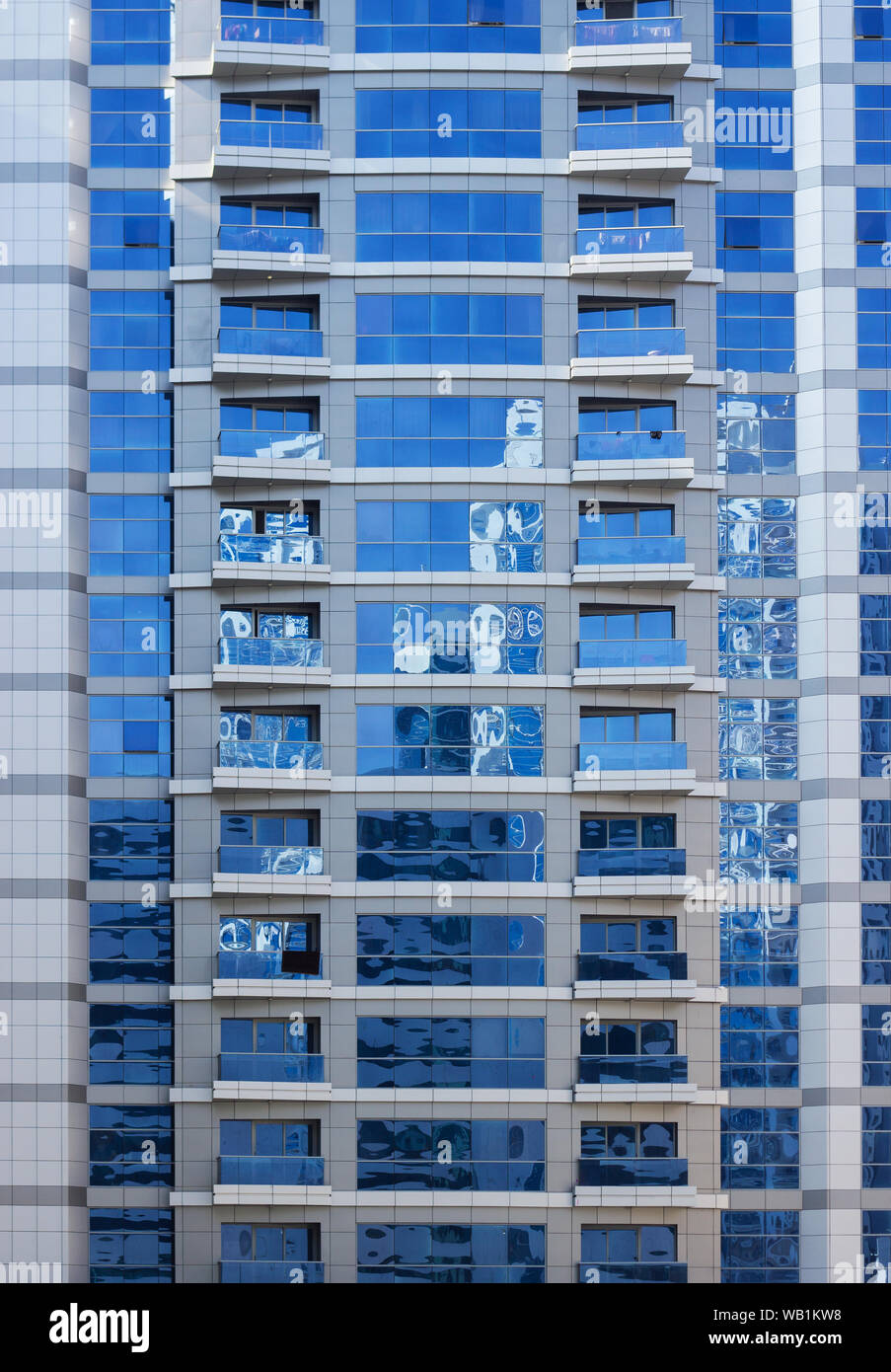 facade of a modern high-rise building Stock Photo - Alamy