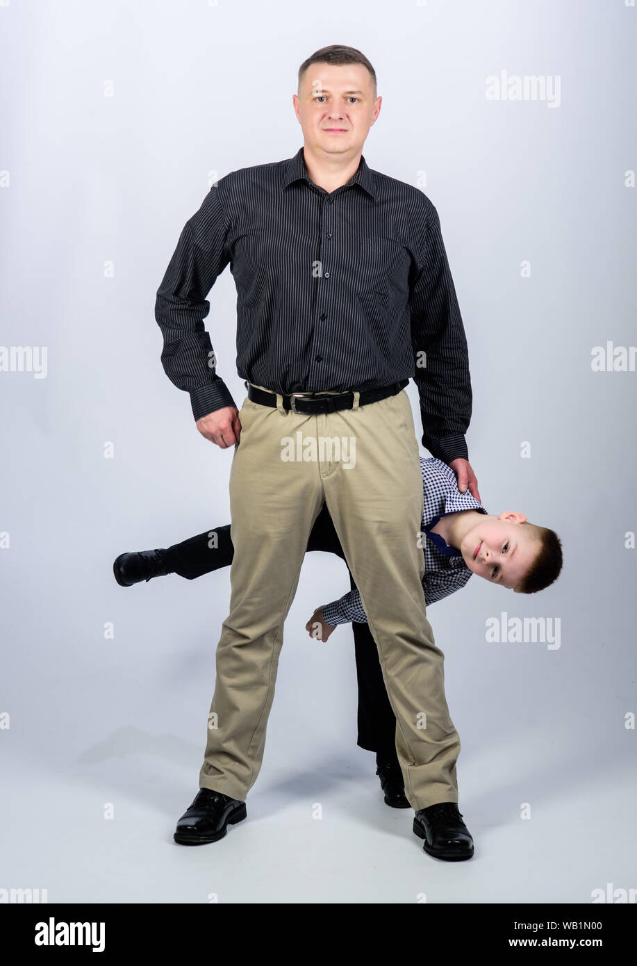Best friends. Dad and adorable child. Fathers day. Father example of ...