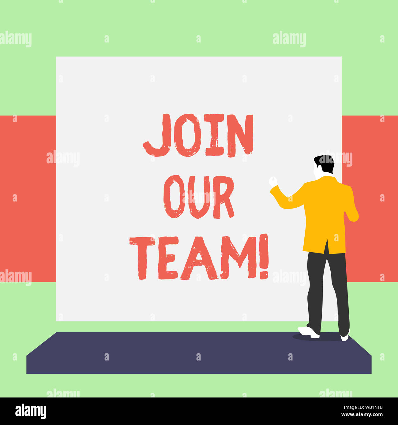 Handwriting text writing Join Our Team. Conceptual photo invite someone ...