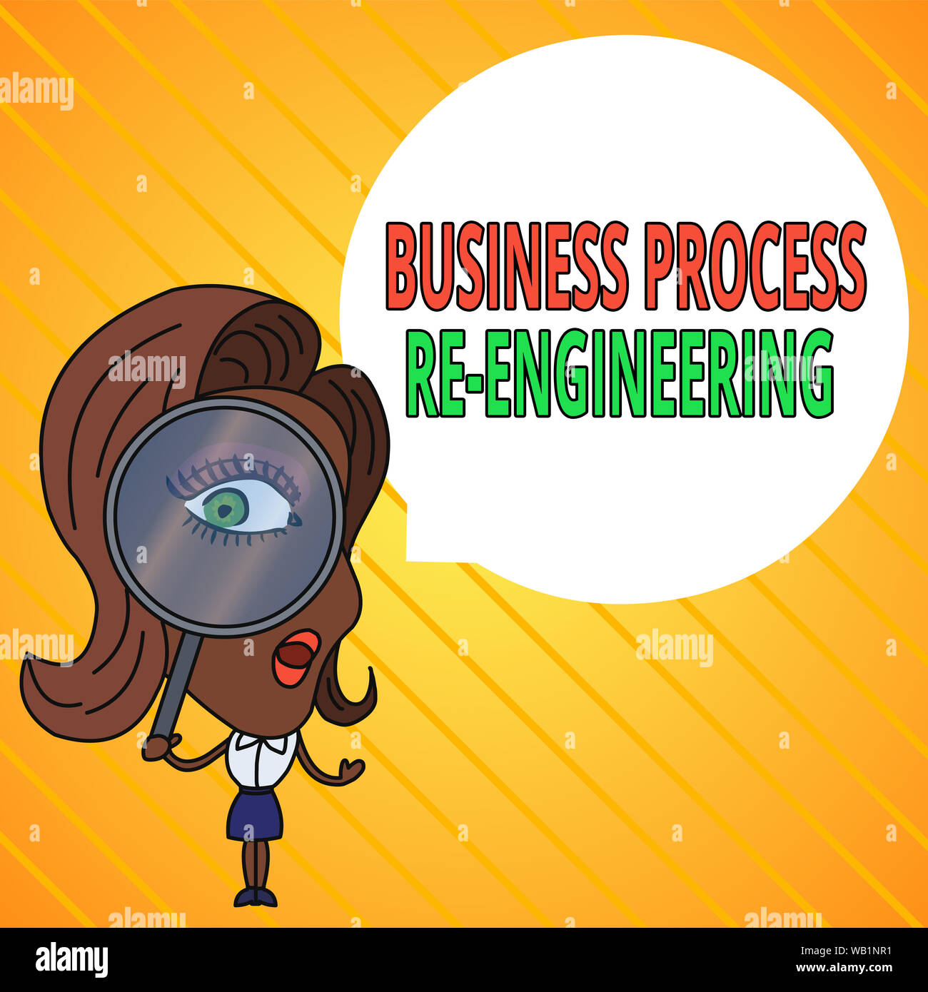 Text sign showing Business Process Re Engineering. Business photo text ...