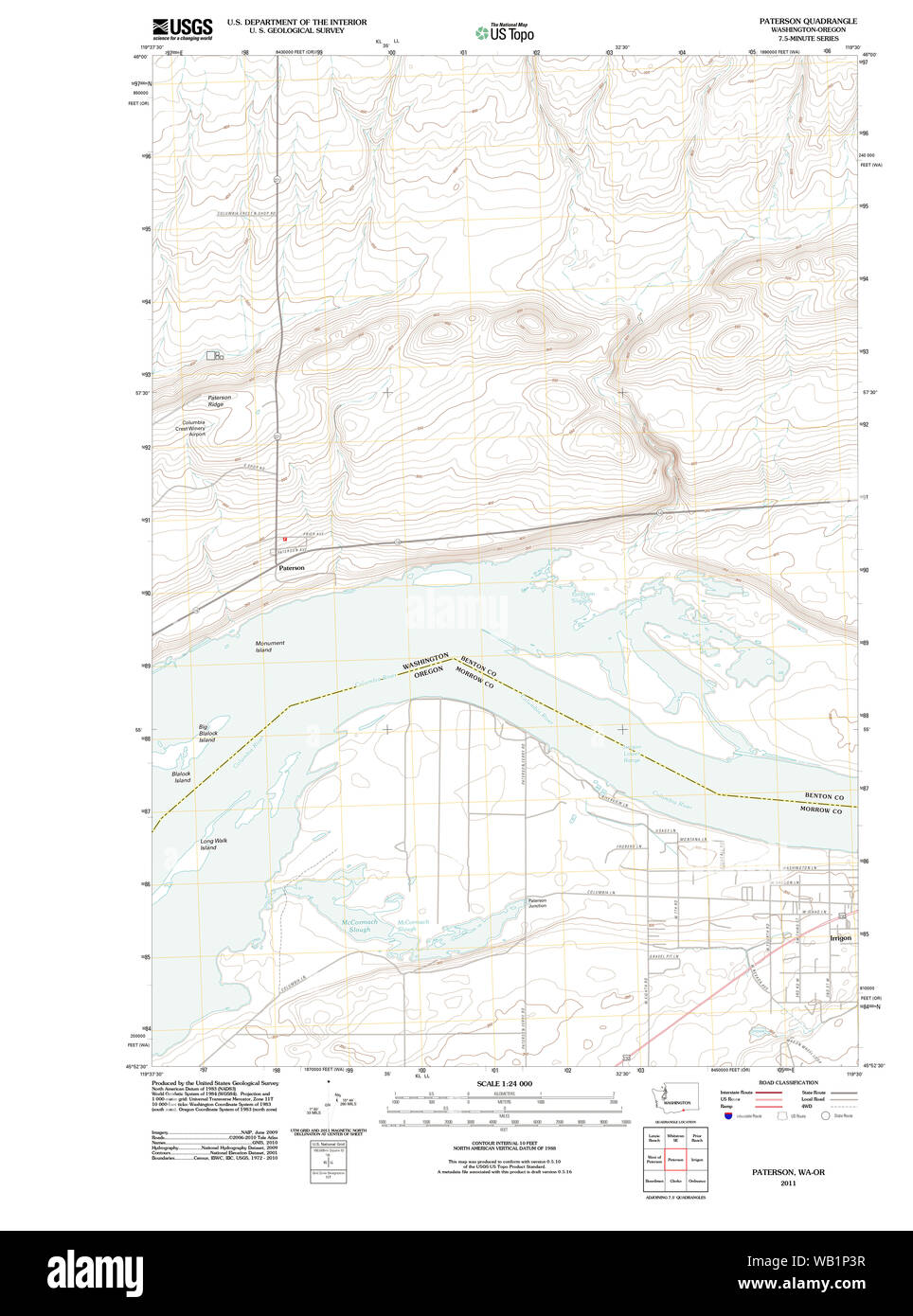 Map of paterson hi-res stock photography and images - Alamy