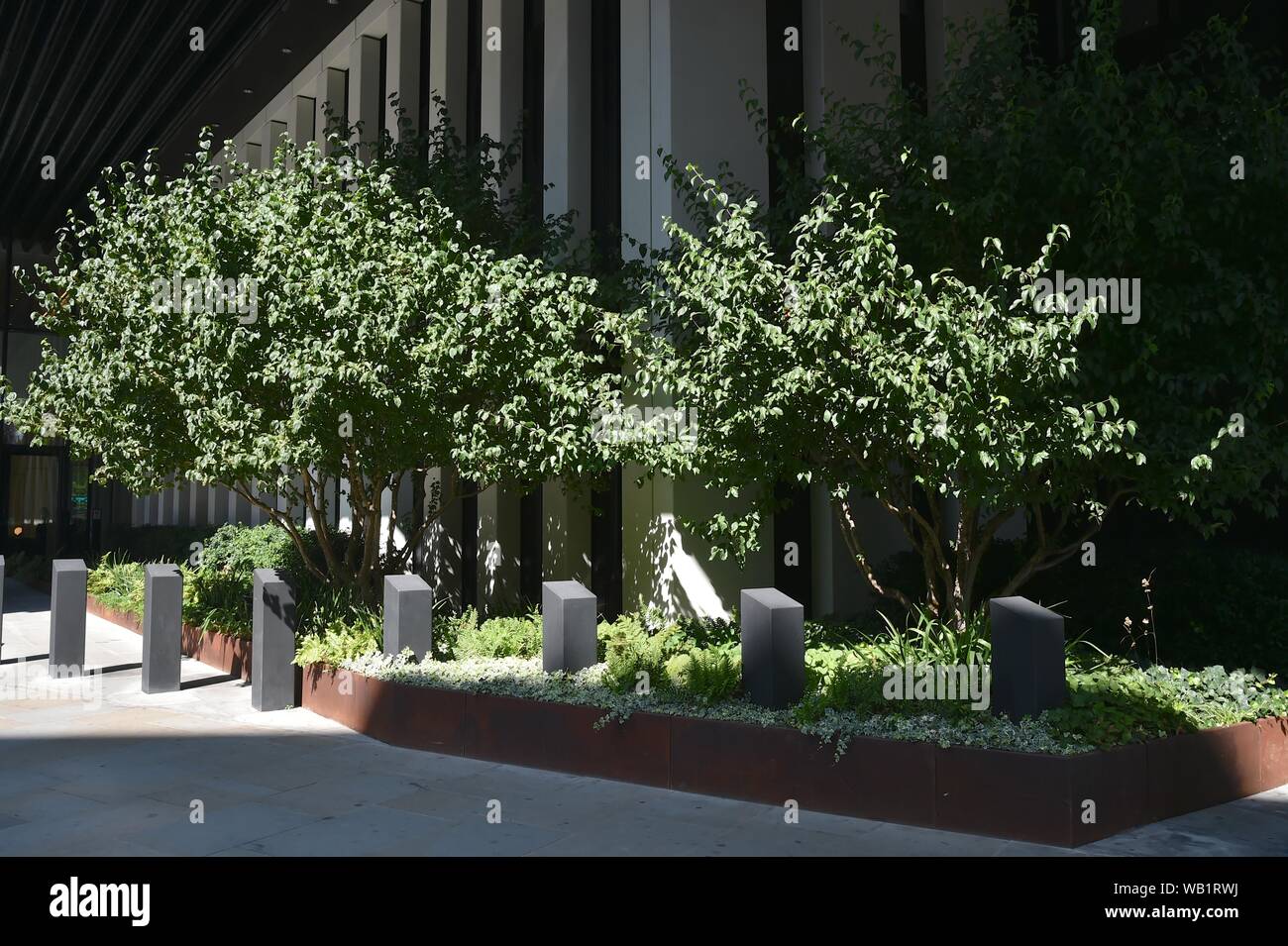 London wall area around Moorgate Stock Photo - Alamy