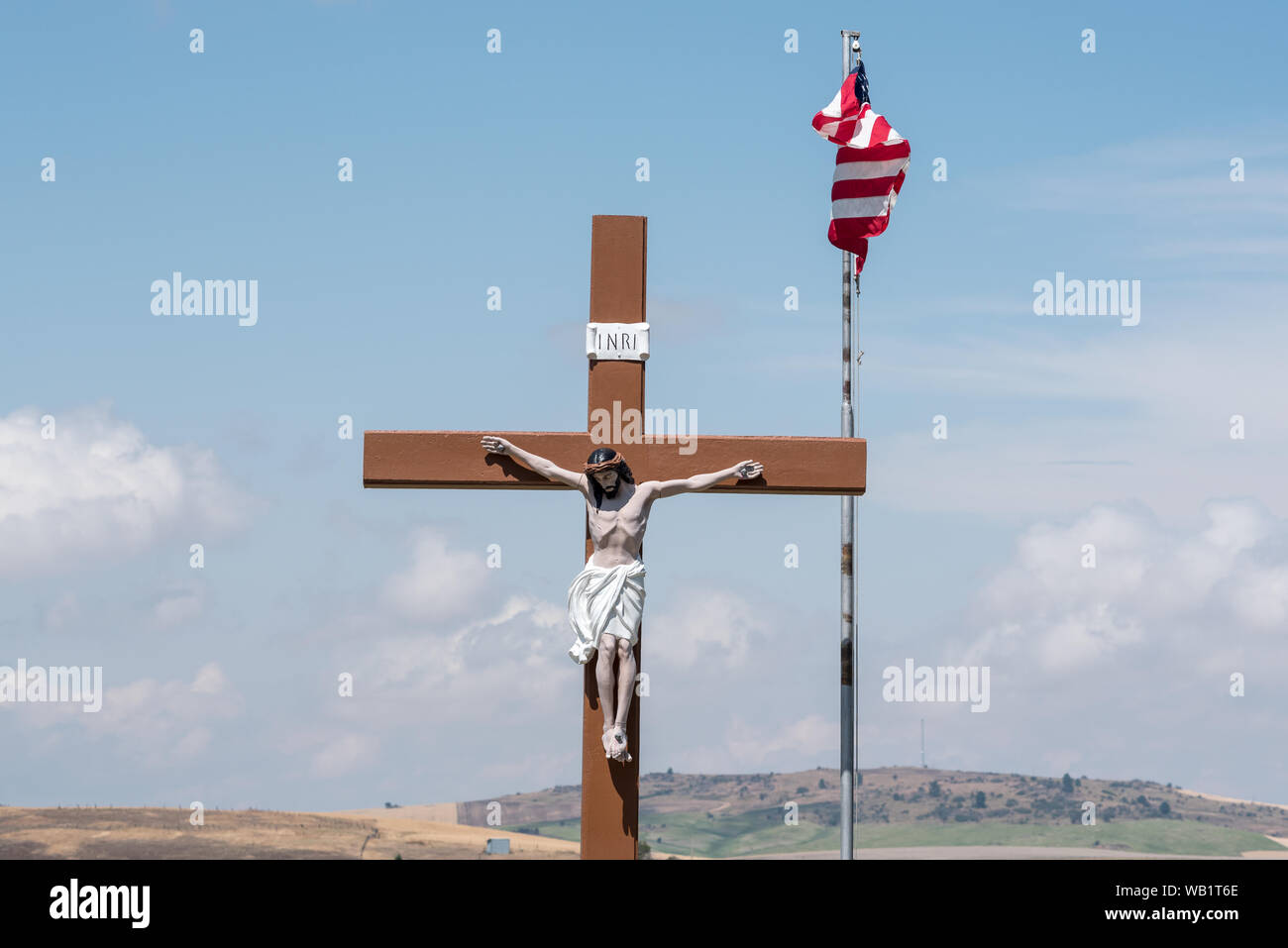 Religion Symbols Flag High Resolution Stock Photography and Images - Alamy