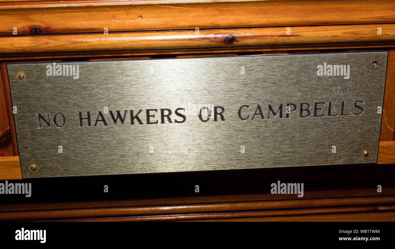 No hawkers hi-res stock photography and images - Alamy