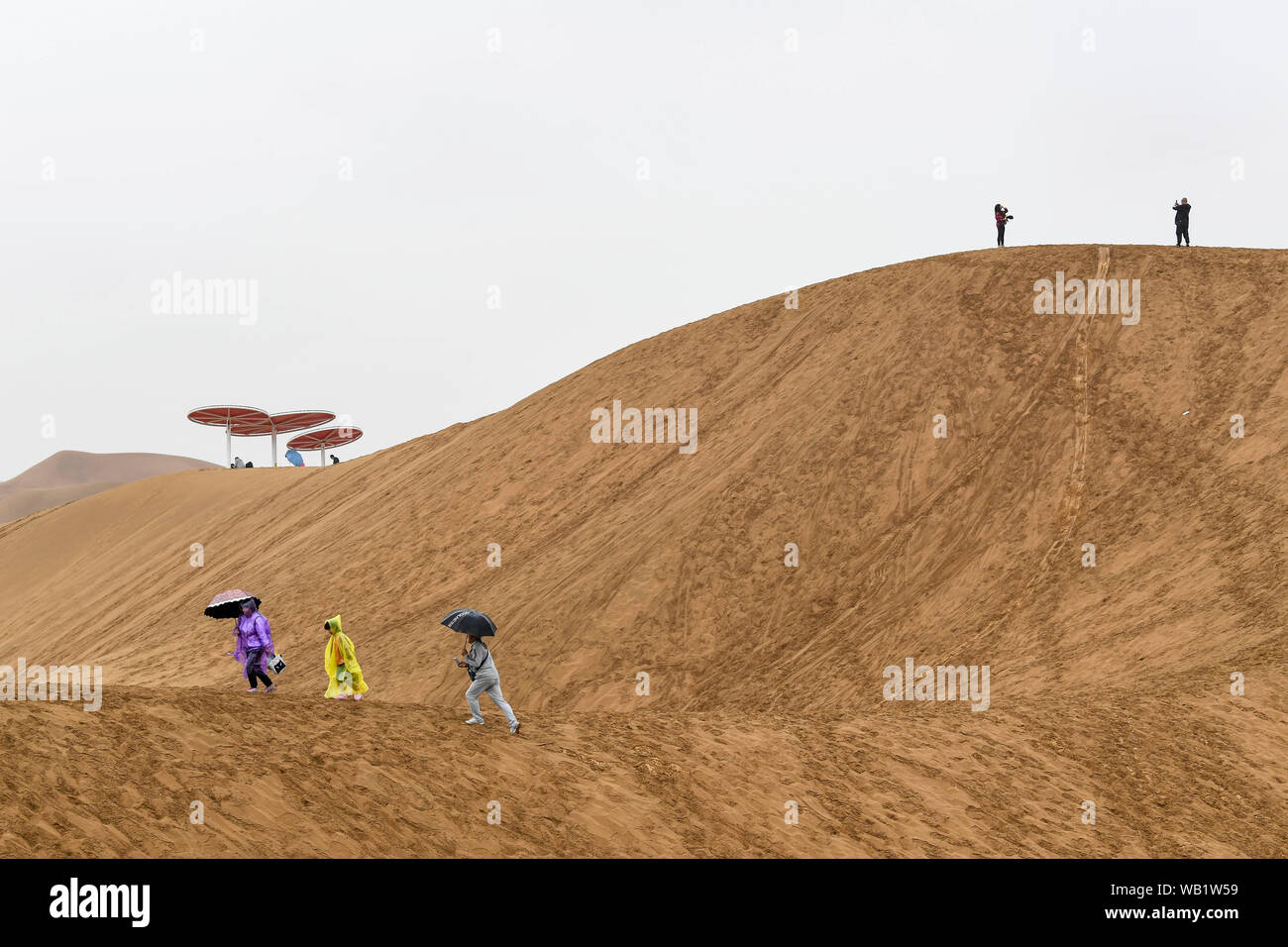 Zhongwei, China's Ningxia Hui Autonomous Region. 23rd Aug, 2019 ...