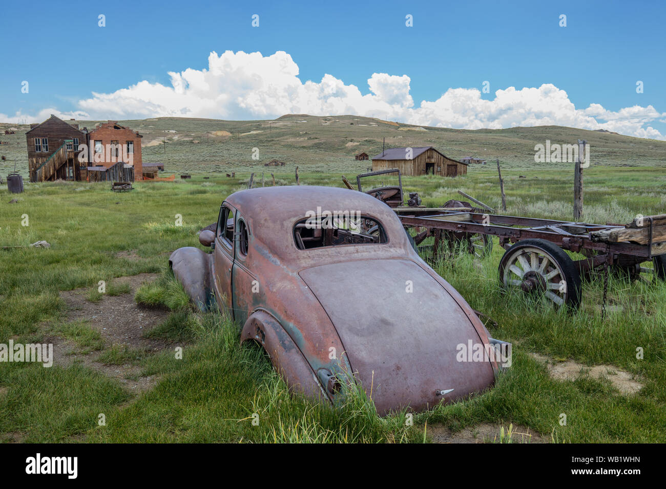 Ghost town landscape hi-res stock photography and images - Alamy