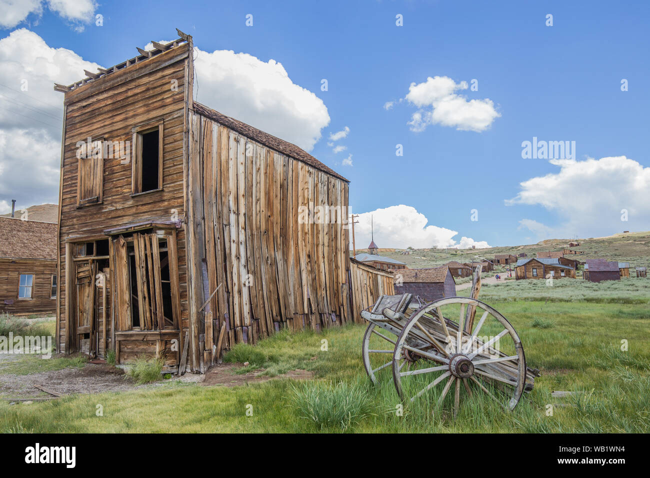 Ghost town landscape in Bodie, CA Stock Photo - Alamy