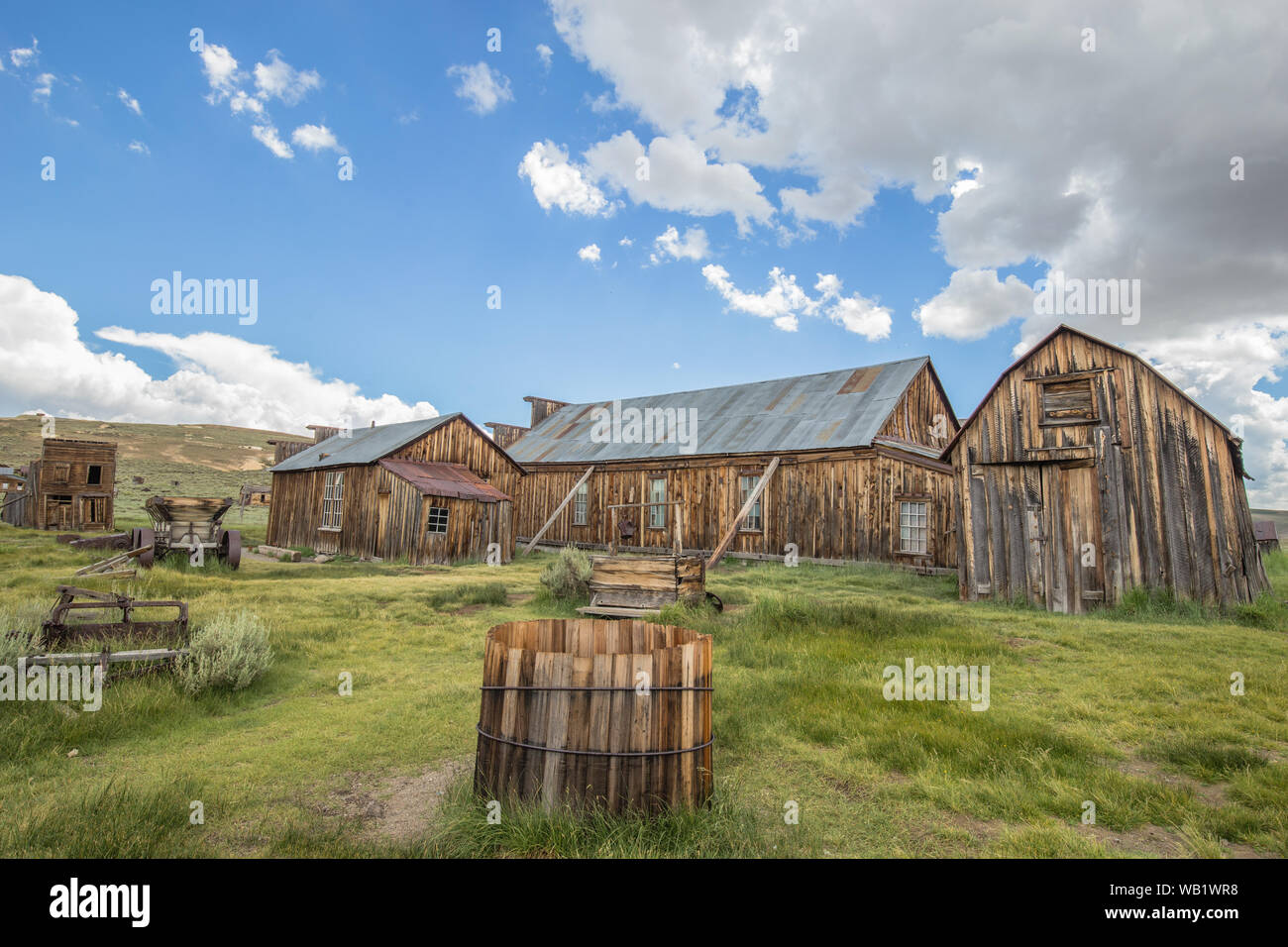 Ghost town landscape in Bodie, CA Stock Photo - Alamy