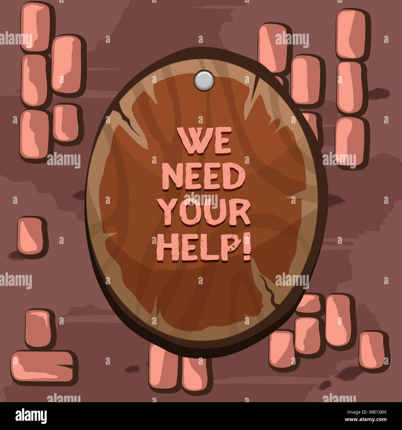 Word writing text We Need Your Help. Business photo showcasing asking ...