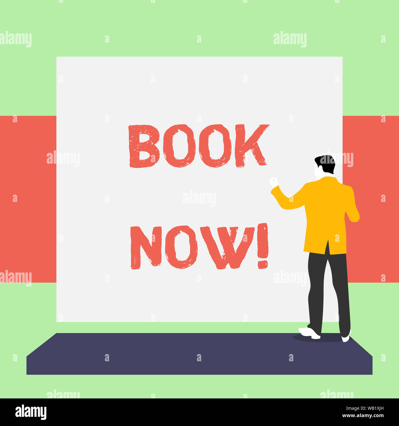 Handwriting text writing Book Now. Conceptual photo guaranteed to have ...