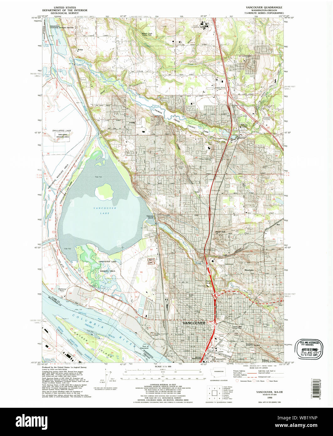 The Map Of Washington Vancouver Mission