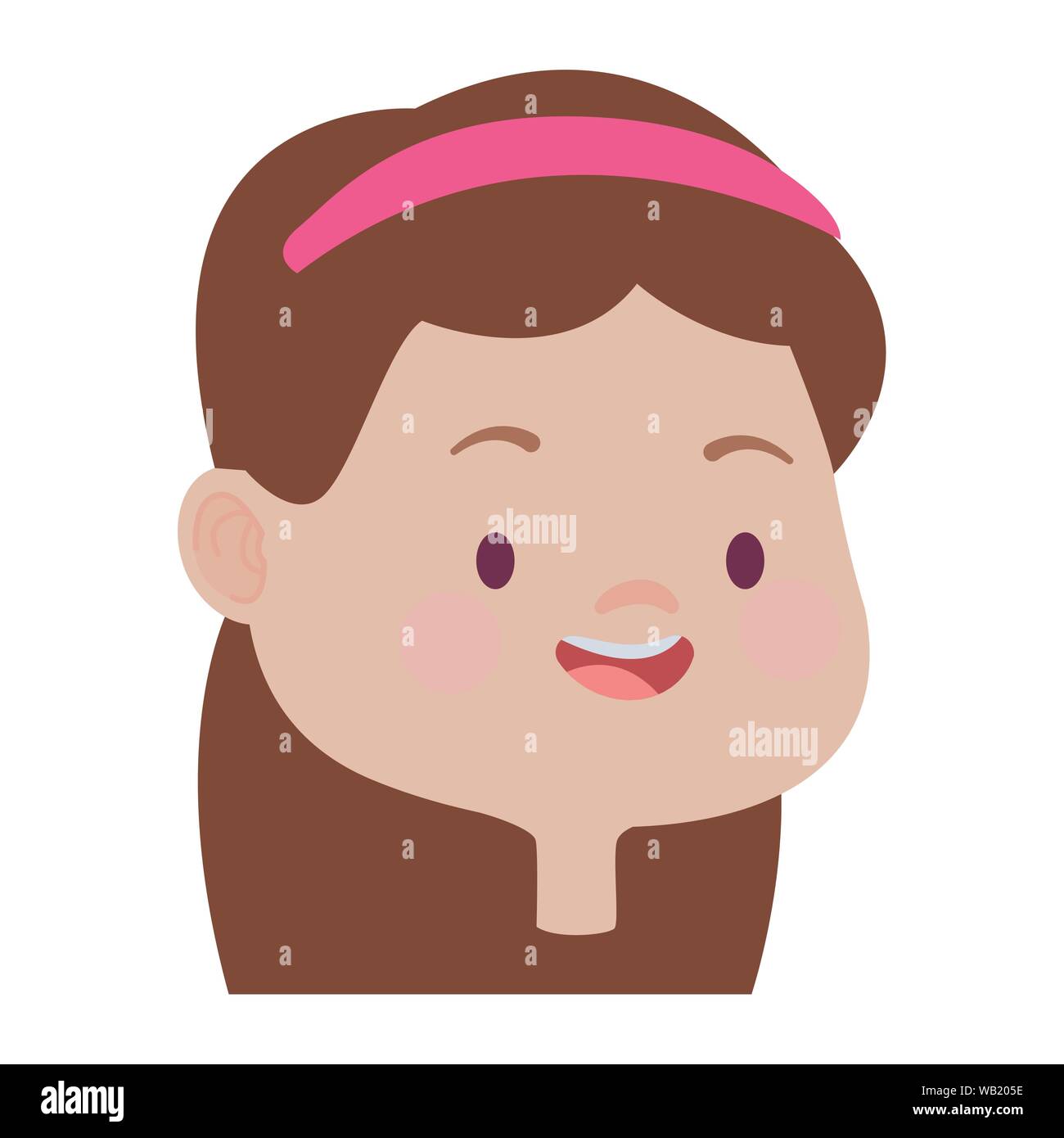 Happy kid smiling face cartoons Stock Vector Image & Art - Alamy
