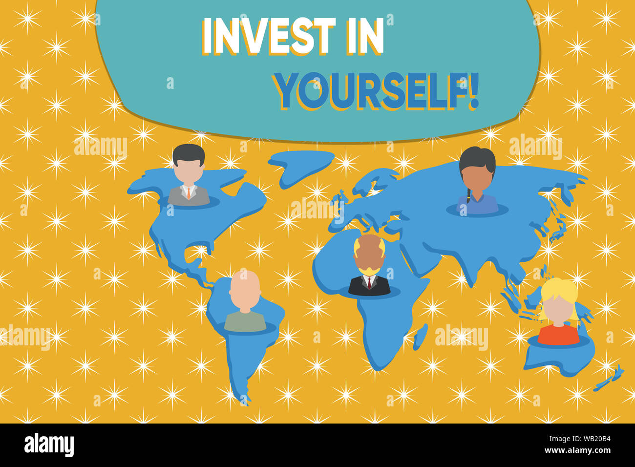 Writing note showing Invest In Yourself. Business concept for learn new ...