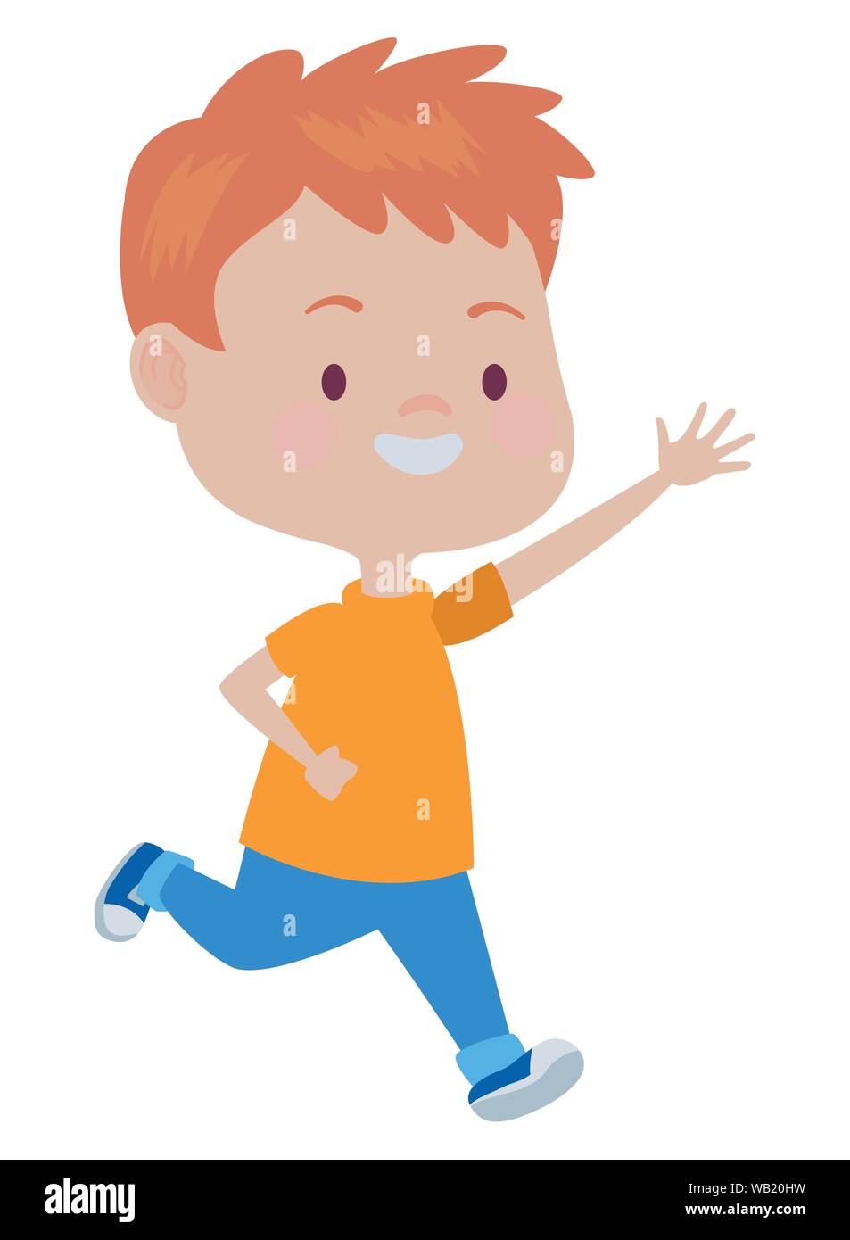 Boy cartoons Cut Out Stock Images & Pictures - Alamy