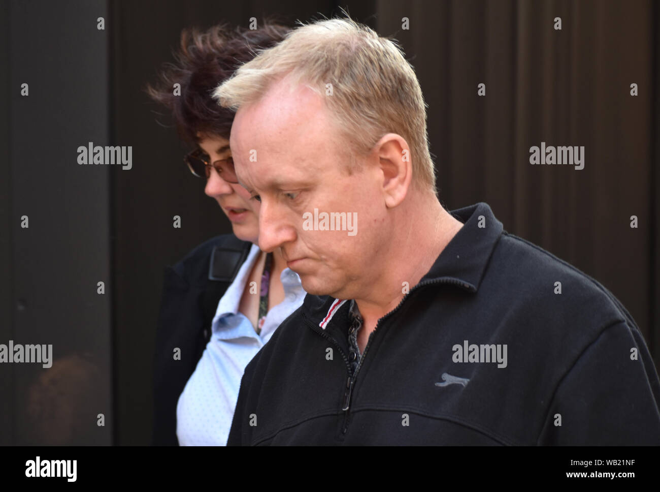 West Midlands Police sergeant Stephen Shaw leaving Birmingham ...