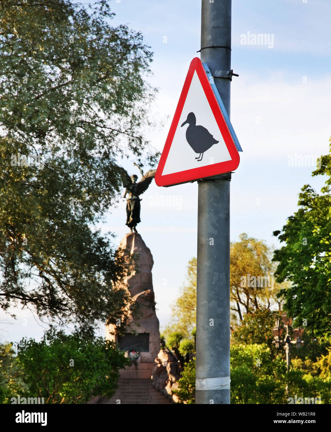 Estonia traffic sign hi-res stock photography and images - Alamy