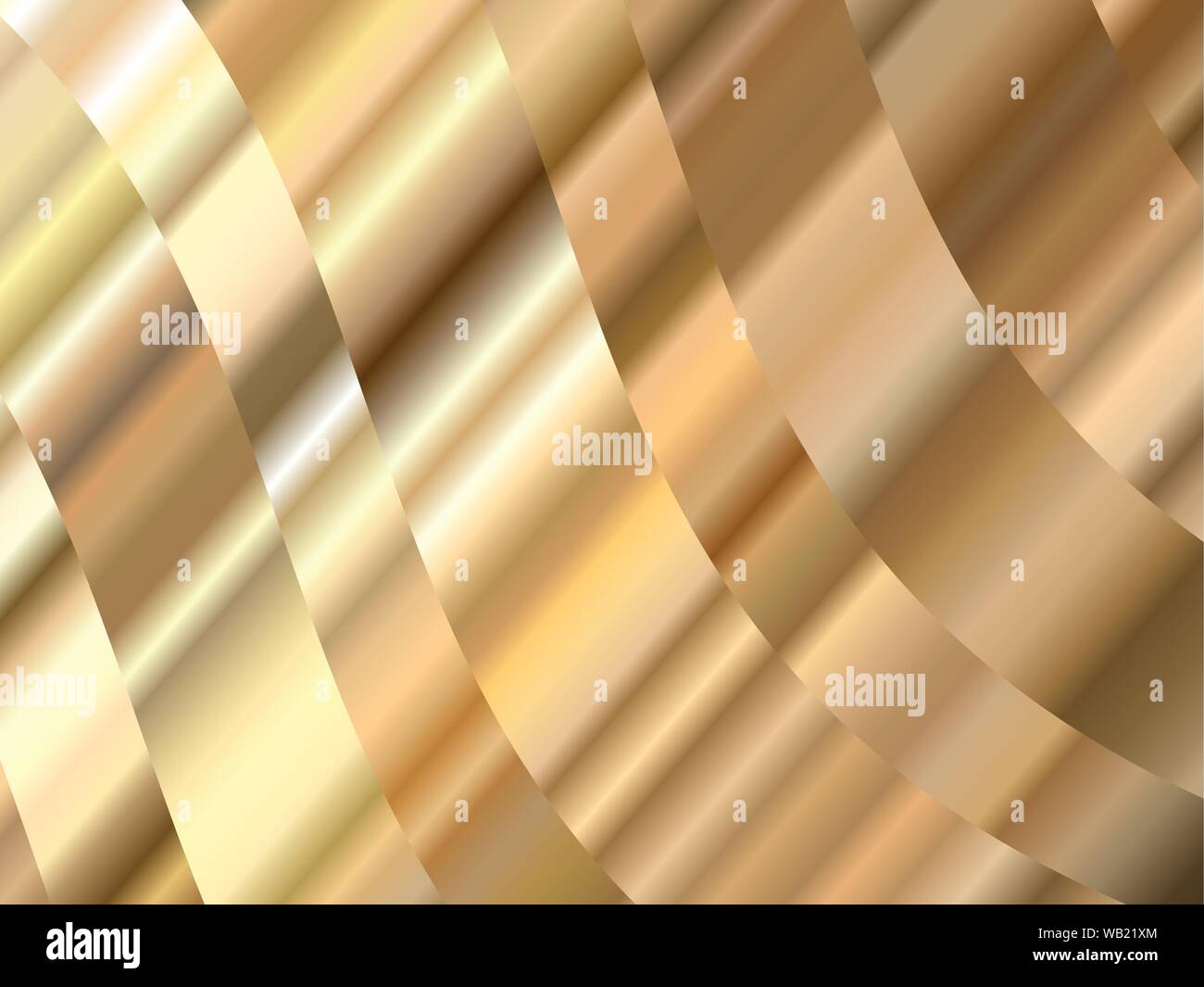 Gold Curve row background, elegant gradation Stock Vector Image & Art ...
