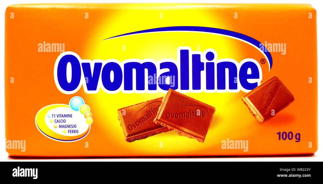 Ovomaltine Chocolate Bar. Ovomaltine is a registered trademark of ...