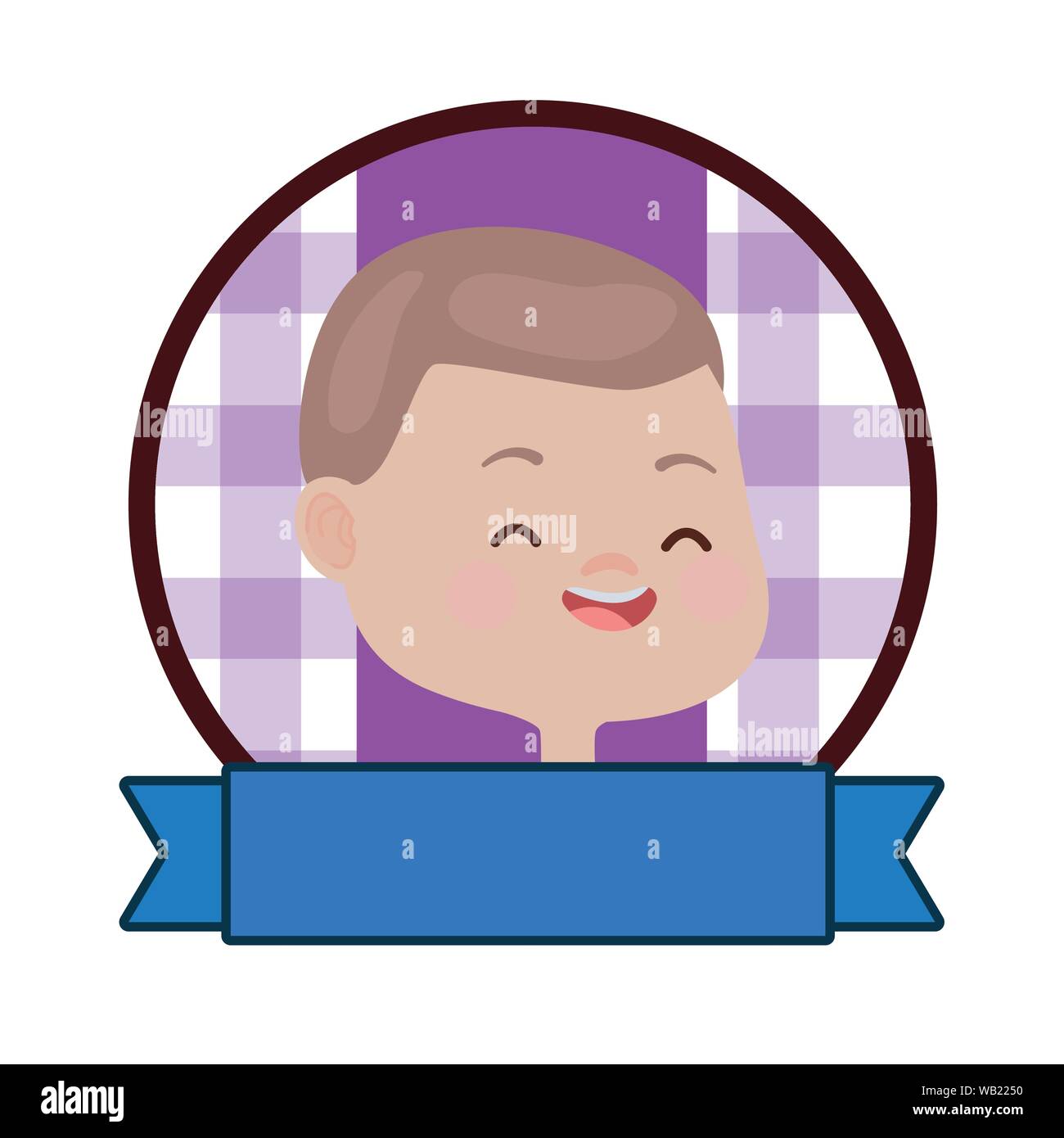Happy kid smiling face cartoons Stock Vector Image & Art - Alamy