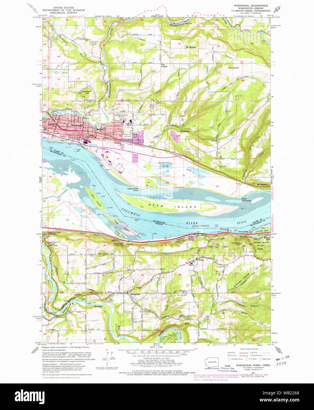 1961 map Cut Out Stock Images & Pictures - Alamy