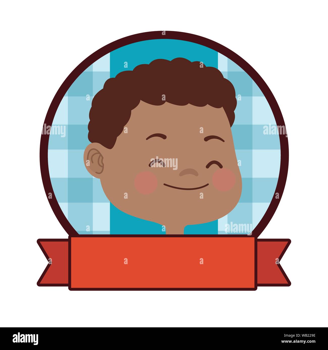 Happy kid smiling face cartoons Stock Vector Image & Art - Alamy
