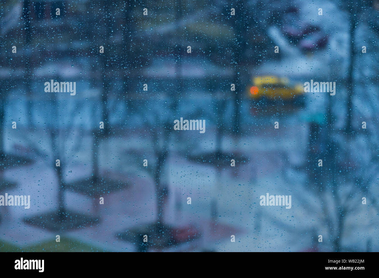 Manchester united in the rain hi-res stock photography and images - Alamy