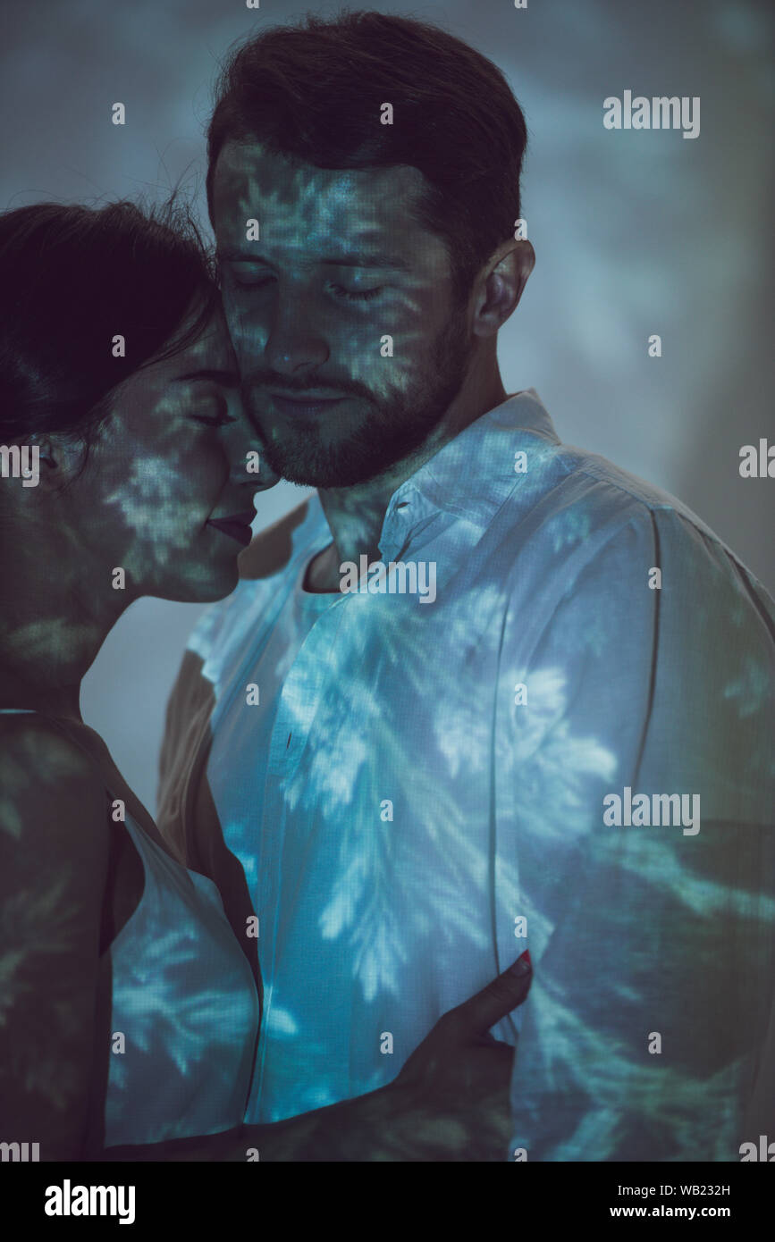 Two people in love hi-res stock photography and images - Alamy