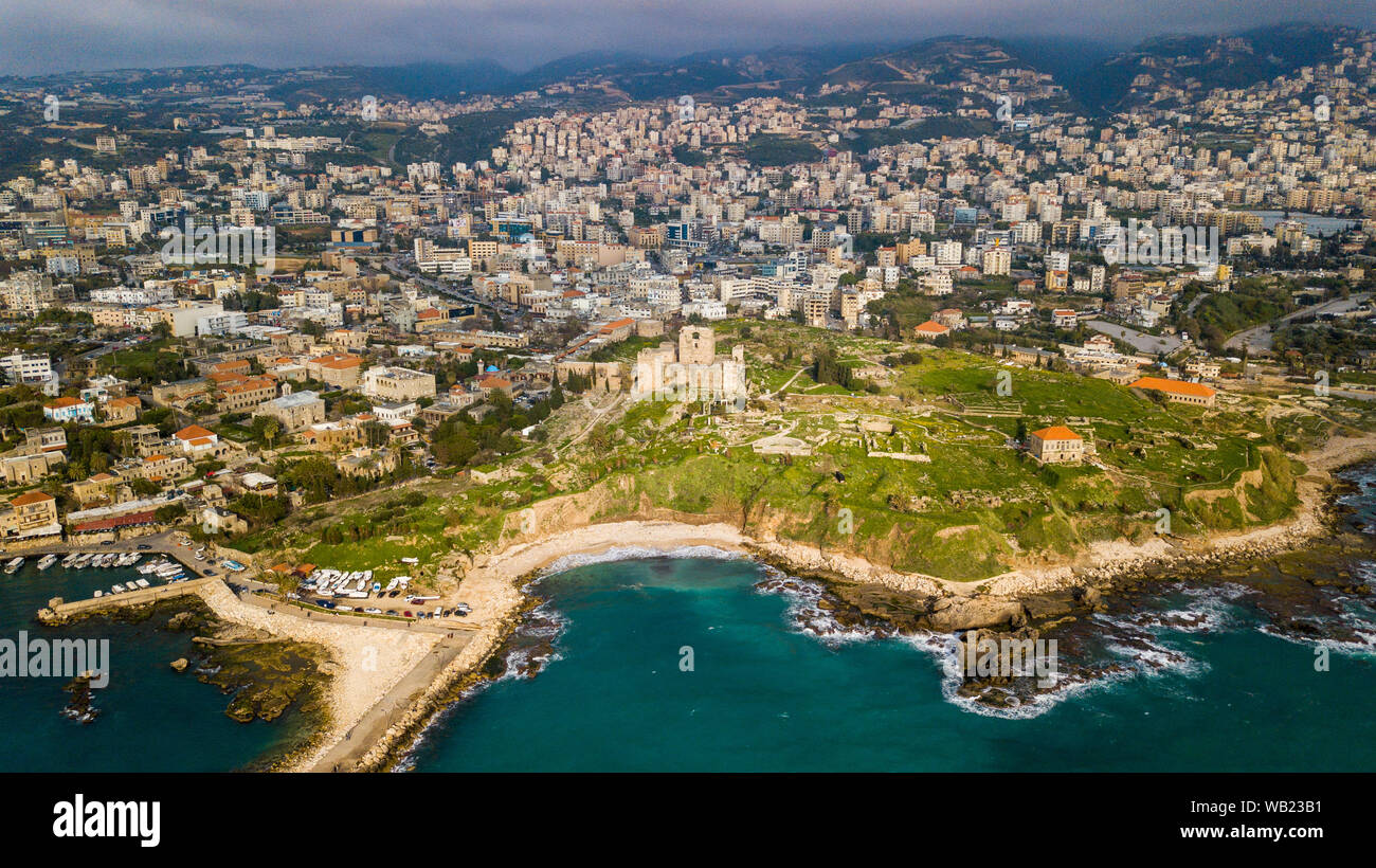 Byblos Castle, Byblos, Lebanon Stock Photo - Alamy