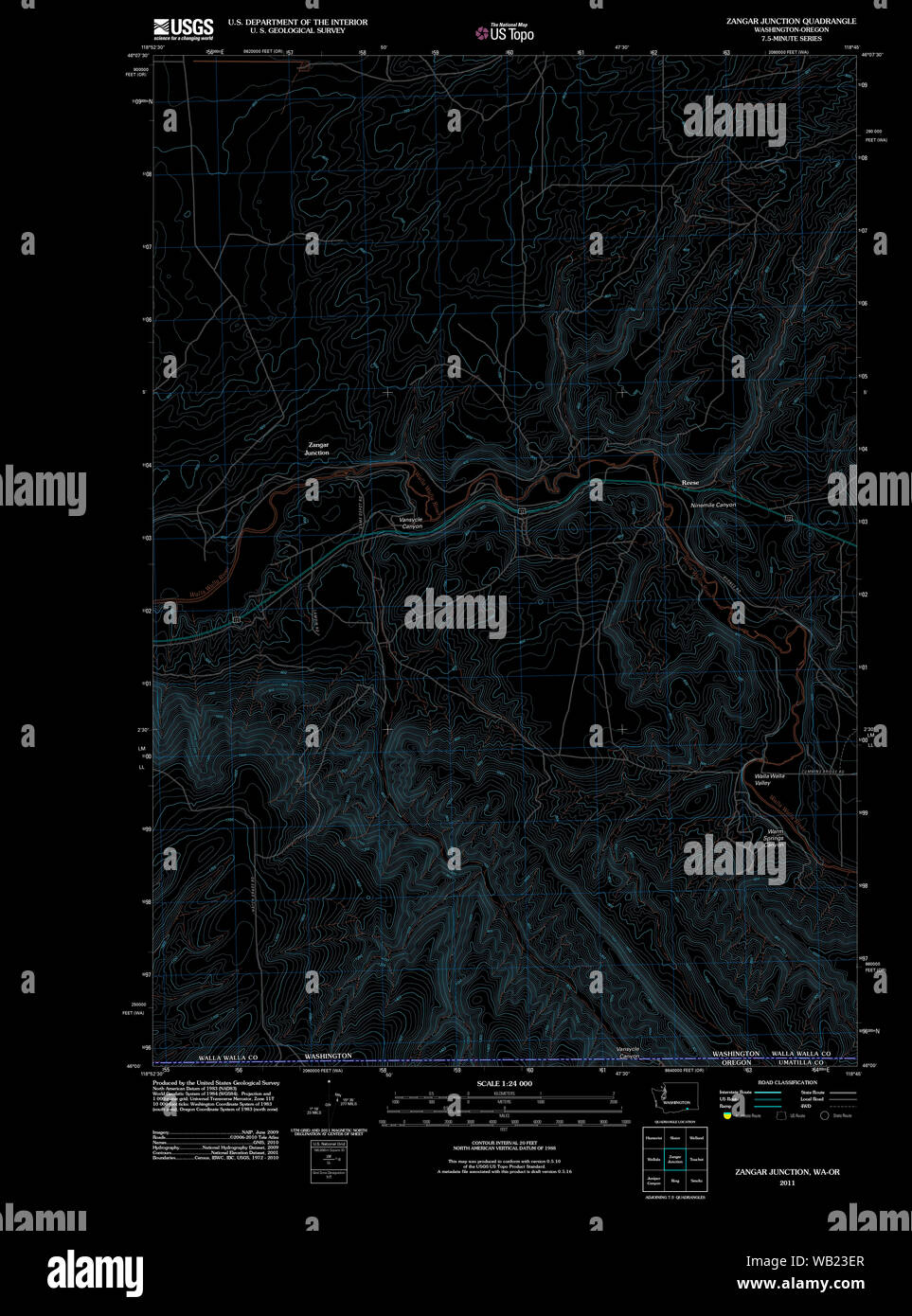 Zangar junction hi-res stock photography and images - Alamy