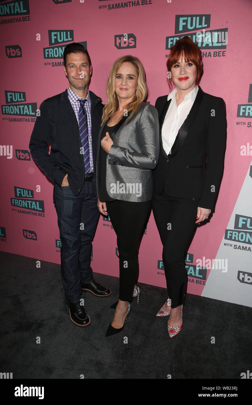 Beverly Hills, CA, USA. Brett Weitz, Samantha Bee, Molly Ringwald at ...