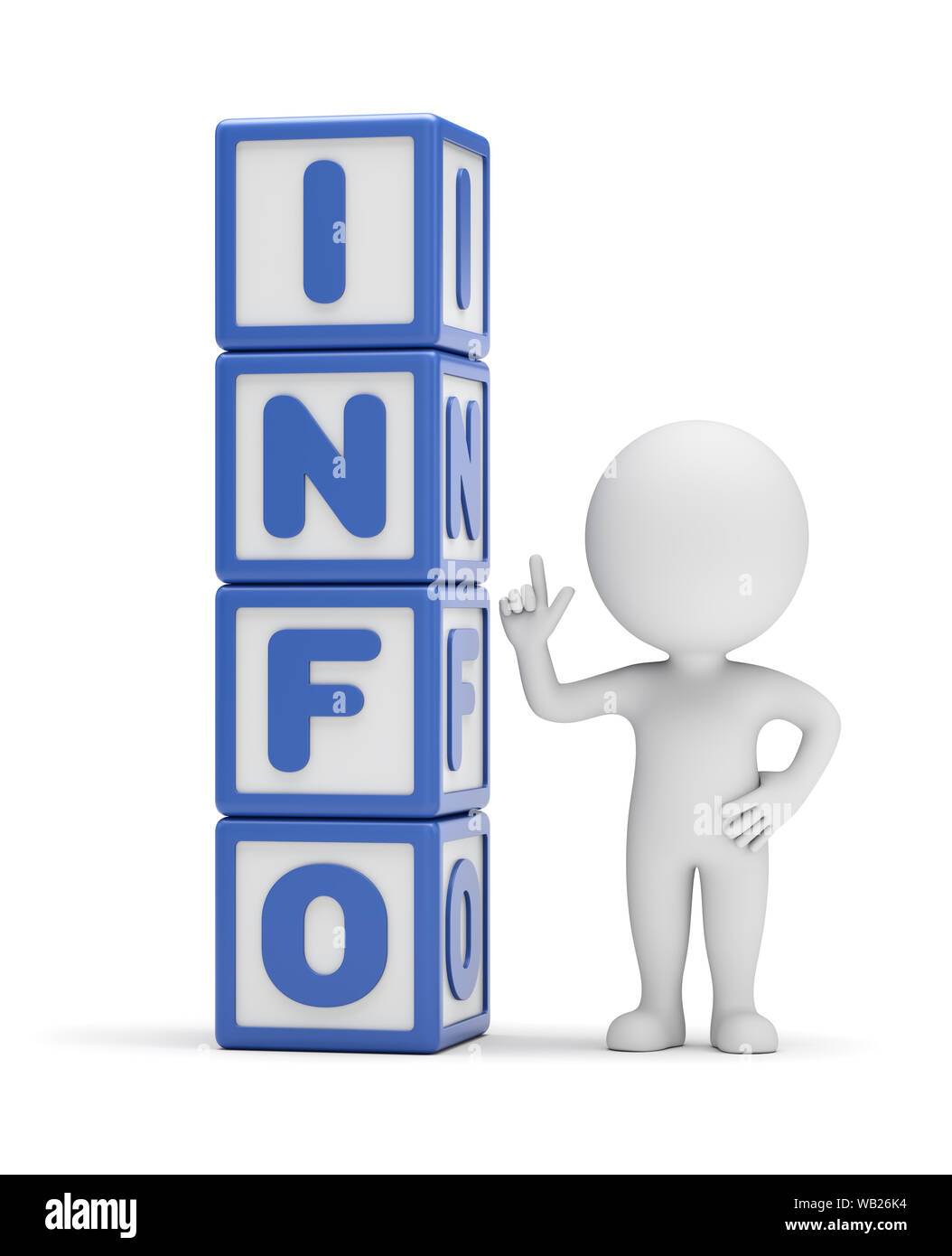 Stickman pointing hi-res stock photography and images - Alamy