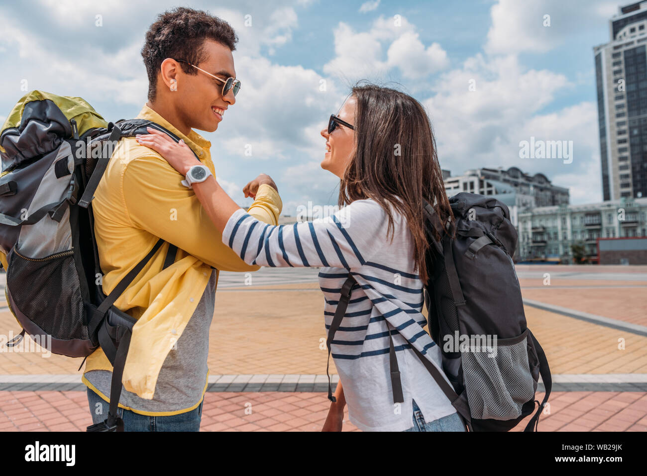 Putting Hand On Shoulder High Resolution Stock Photography and Images ...