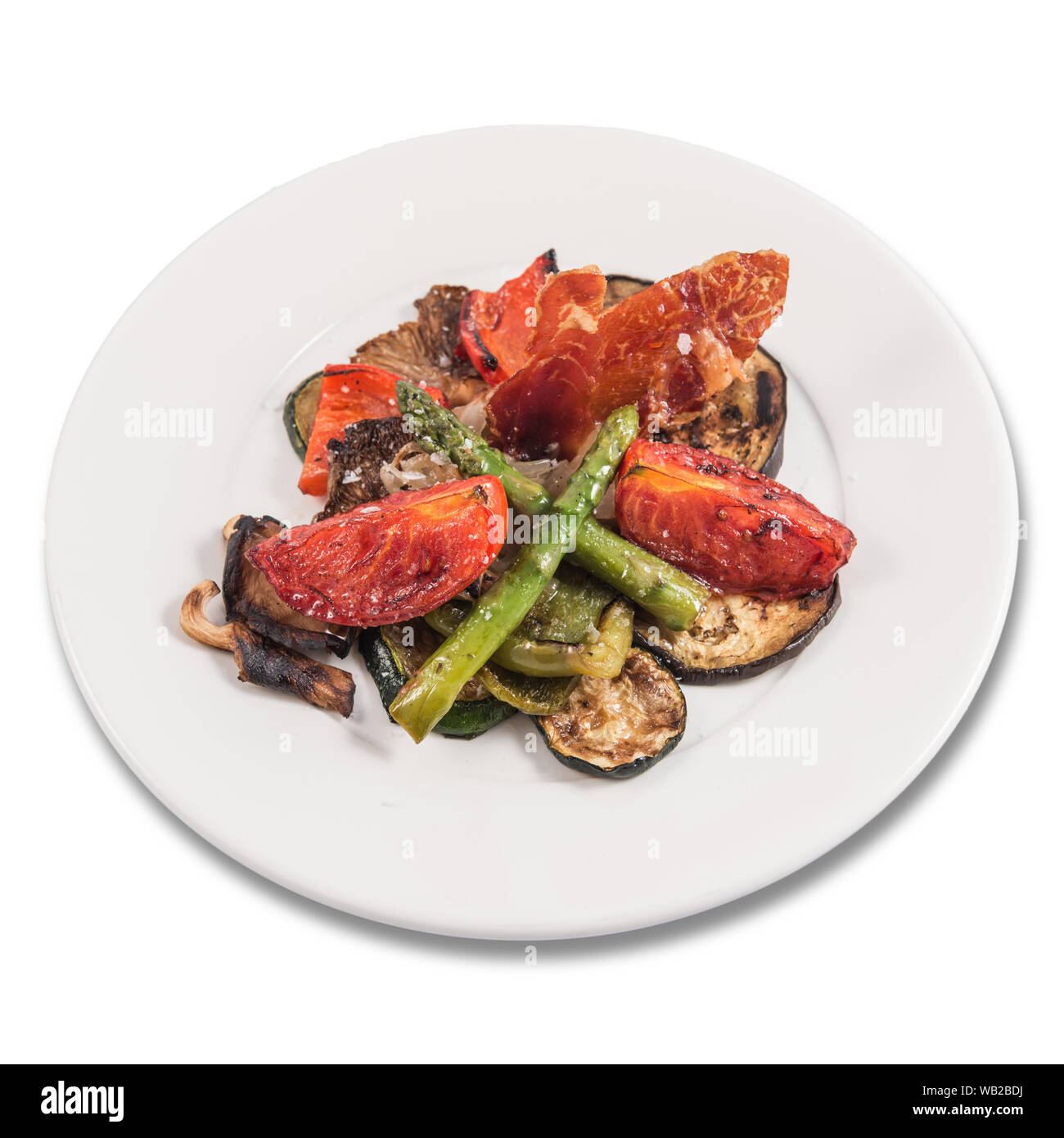 Grilled Vegetables plate Stock Photo - Alamy